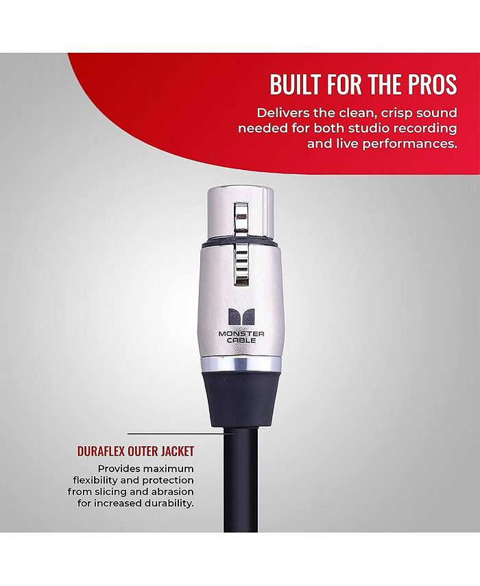 MONSTER CABLE 10 Ft Prolink Performer 600 Microphone Cable - Macy's