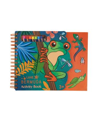 Love Bermuda Children's Exotic Tree Frog Activity Book - Macy's