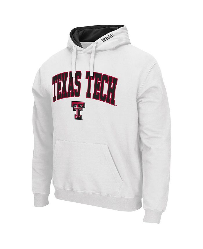 Colosseum Men's Texas Tech Red Raiders Arch & Logo 3.0 Pullover Hoodie ...