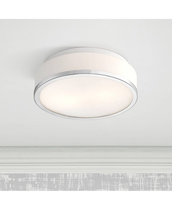 Possini Euro Design Mavis Modern Ceiling Light Flush-Mount Fixture 10. ...