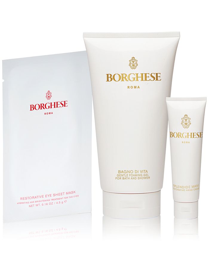 Borghese 3-Pc. Spa Starter Skincare Set - Macy's