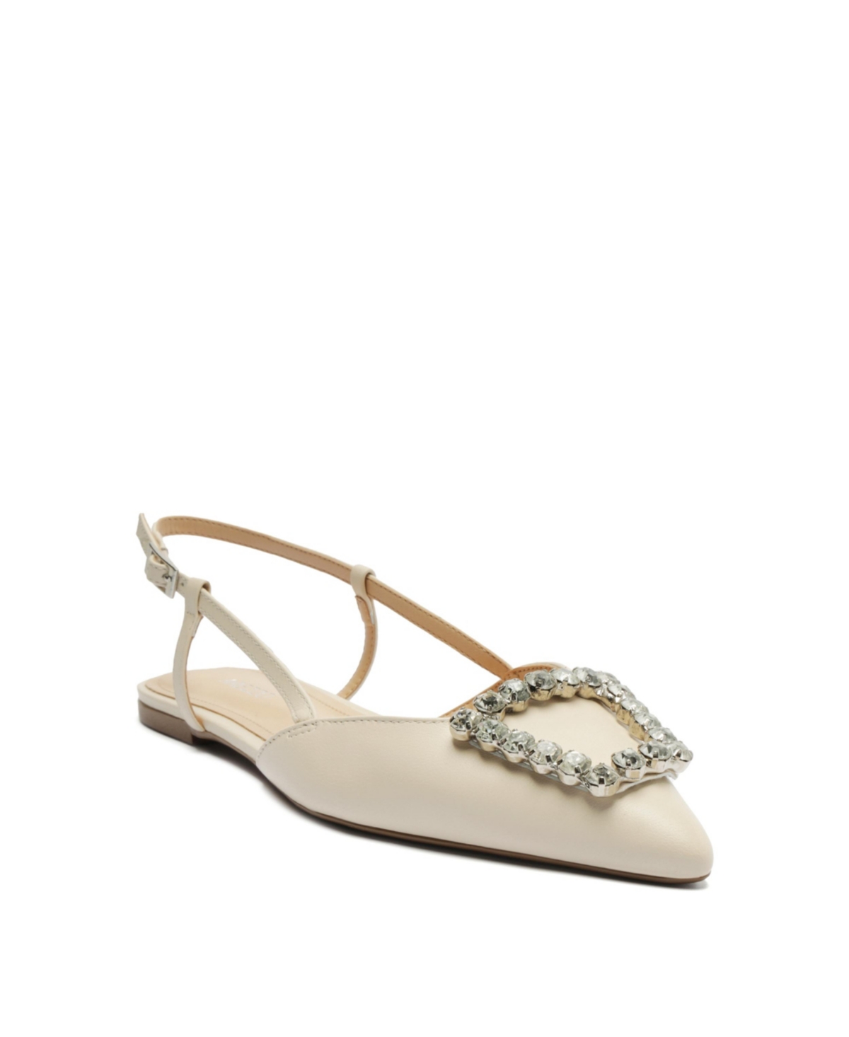 Click here for Arezzo Womens Savannah Pointed Toe Flats - White -... prices