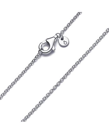 Pandora Sterling Silver Classic Cable Chain Necklace - Macy's
