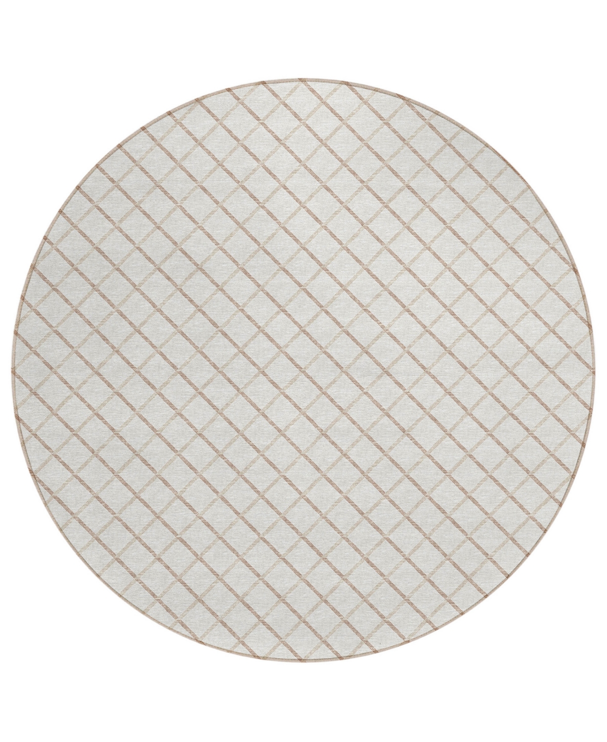Click here for Dalyn York YO1 8 x 8 Round Area Rug - Ivory prices