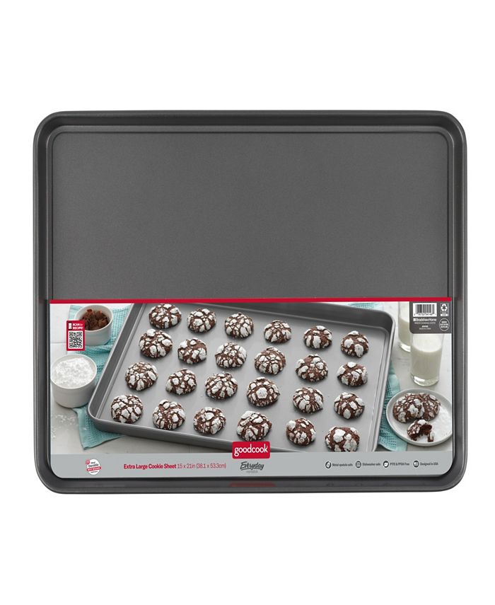 Good Cook Everyday Nonstick Steel Baking Sheet, 15" x 21" - Macy's