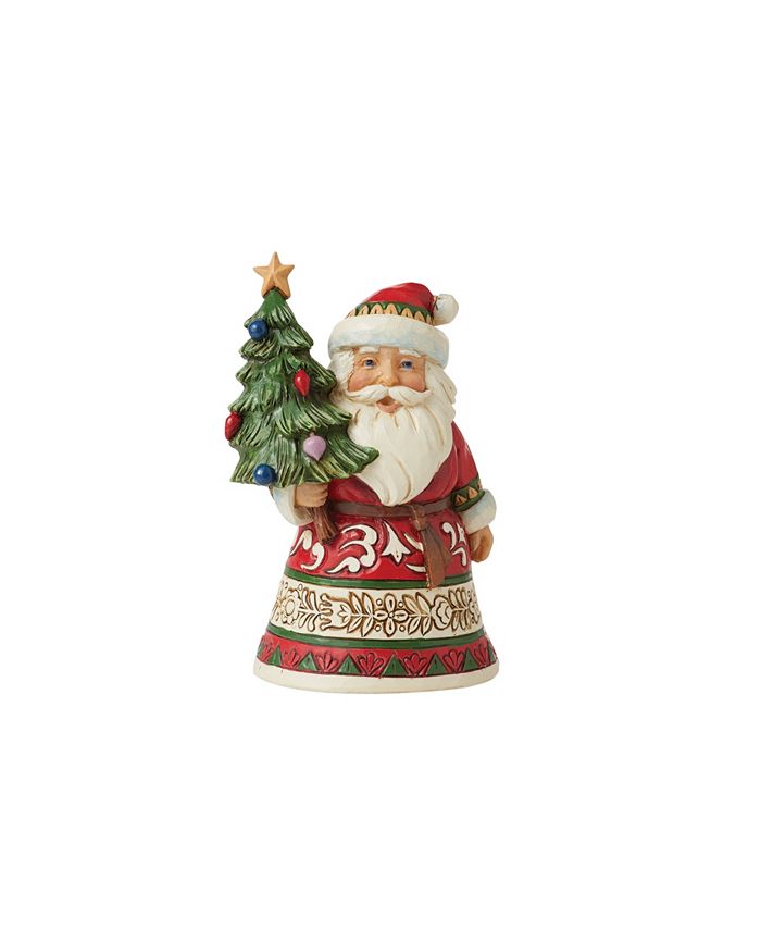 Jim Shore Mini Santa Holding Tree - Macy's
