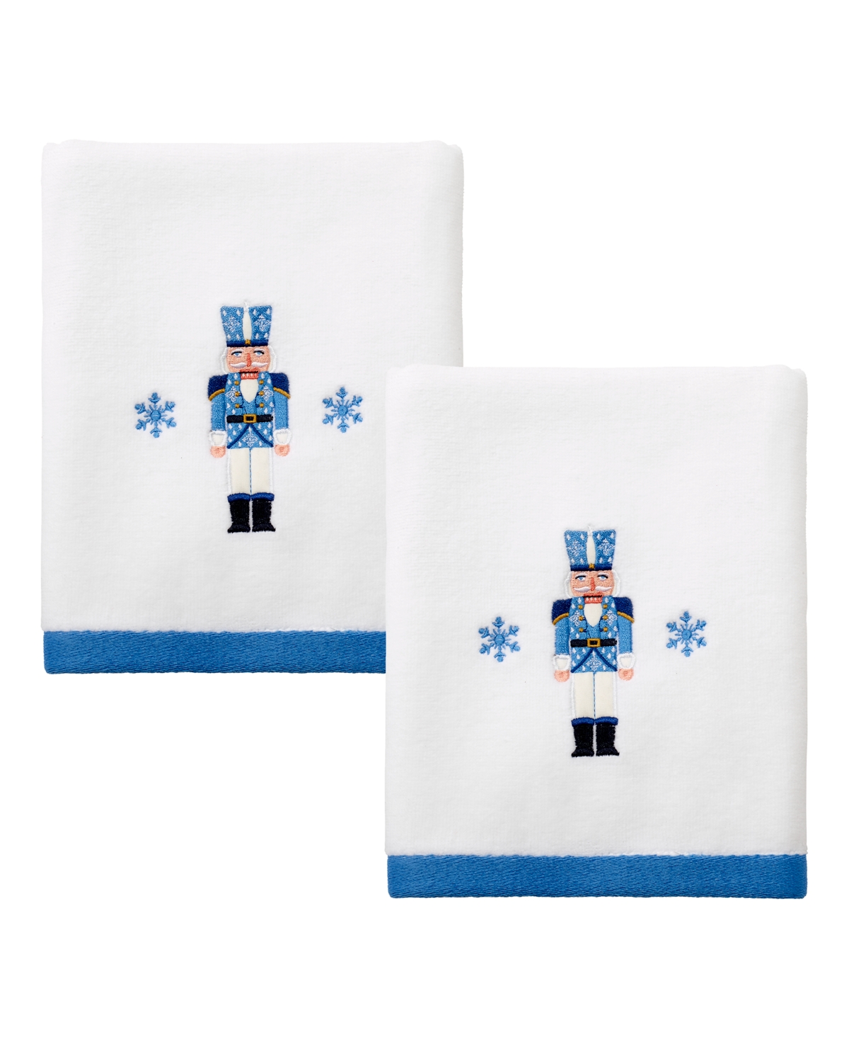 Click here for Avanti Nutcracker Trellis Cotton 2 Pack Hand Towel... prices