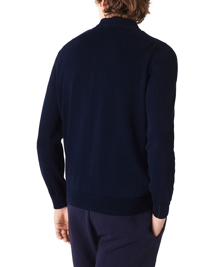 Lacoste Men's Solid Croc Sweater - Macy's