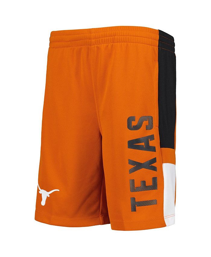 Outerstuff Big Boys Texas Orange Texas Longhorns Lateral Mesh ...