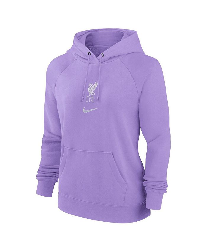 Nike Women's Purple Liverpool Essential Raglan Pullover Hoodie - Macy's