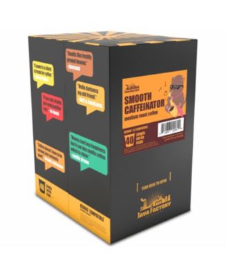 Java Factory Single Cup Coffee Keurig, Smooth Caffeinator Medium Roast ...