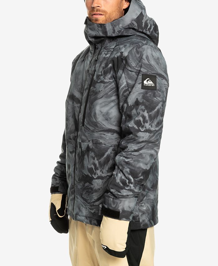 Quiksilver Men's Snow Mission Printed Jacket - Macy's