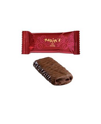 Maxim's De Paris Tin Box Milk Chocolate Crepe Lace Cookies, 16 Piece ...