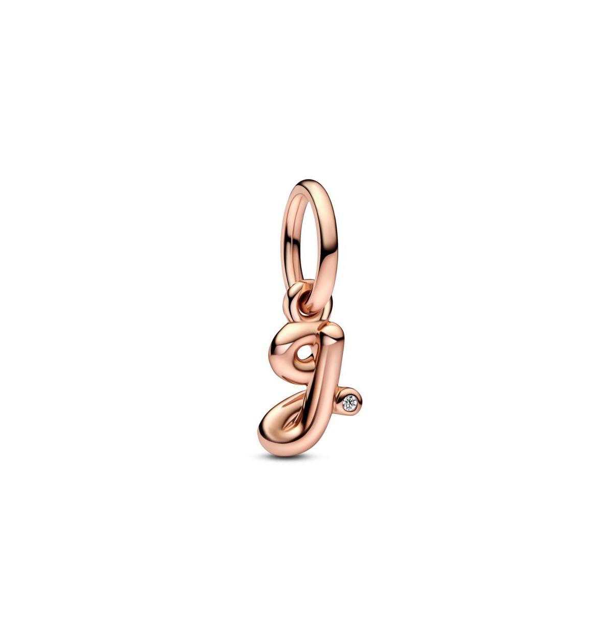 Click here for Pandora 14k Rose Gold-Plated Script Alphabet Dangl... prices