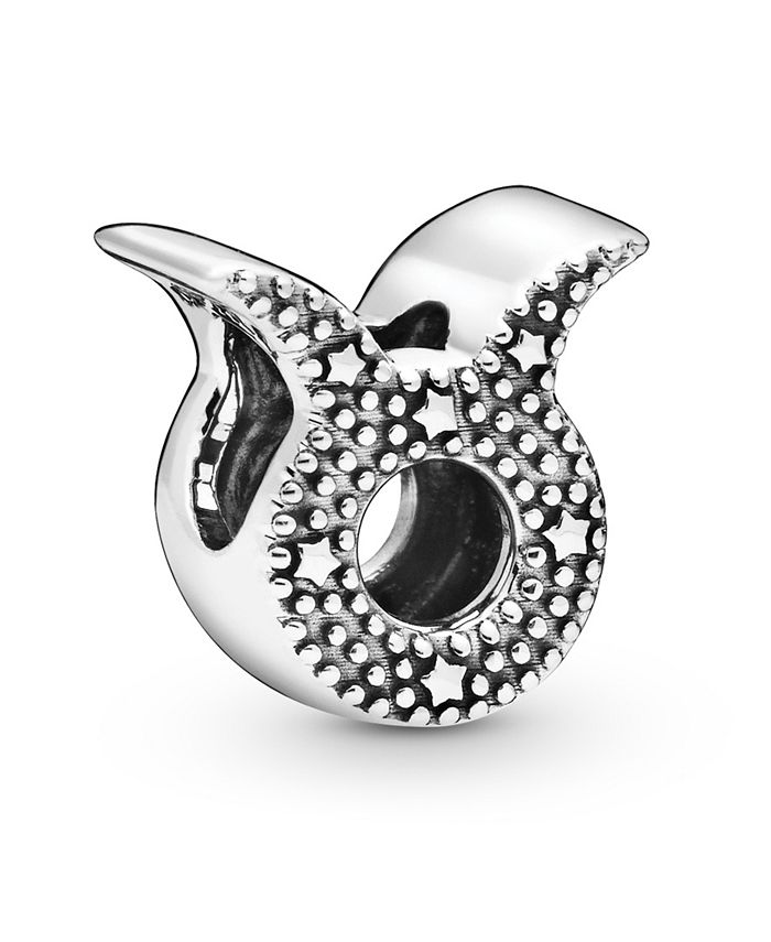Pandora Sterling silver Zodiac Charm - Macy's