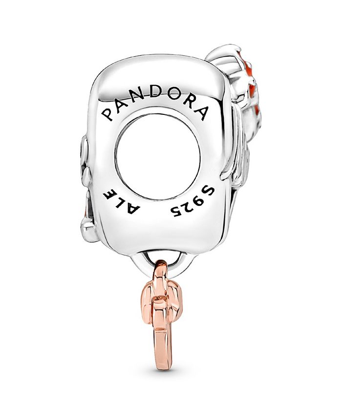 Pandora Sterling Silver Disney Minnie Mouse Mom Heart Charm - Macy's