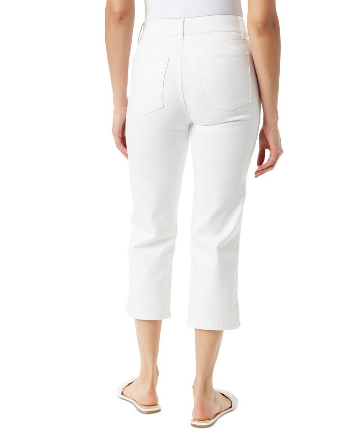 Gloria Vanderbilt Women's Shape Effect Pull-On Capri Jeans - Macy's