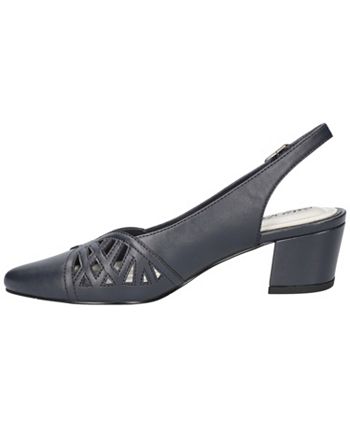 Easy Street Women's Bizzy Buckle Slingback Pumps - Macy's