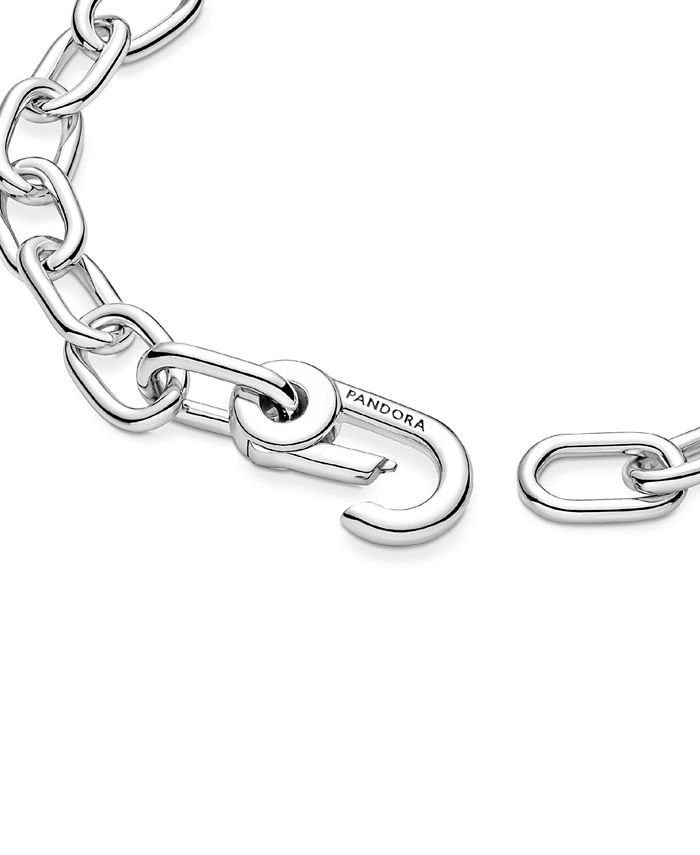 Pandora ME Sterling Silver Link Chain Bracelet - Macy's