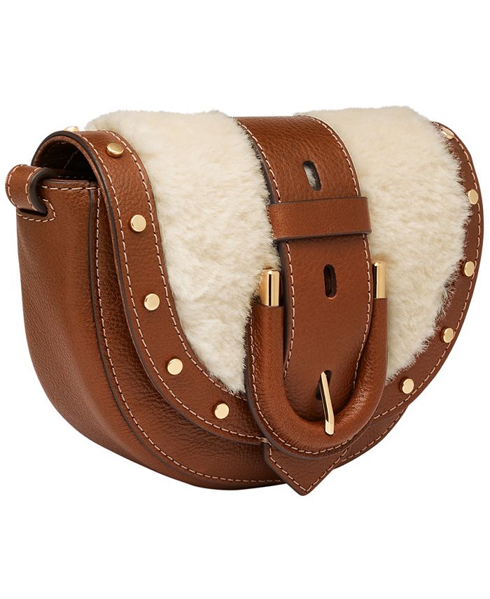 Fossil Harwell Small Flap Crossbody Bag - Macy's