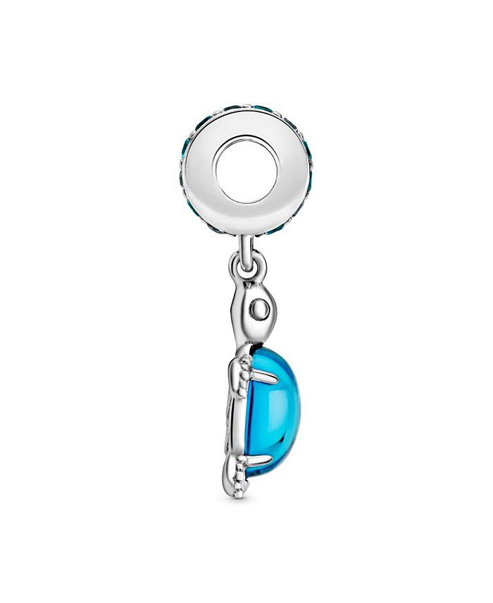 Pandora Crystals Murano Glass Sea Turtle Dangle Charm - Macy's