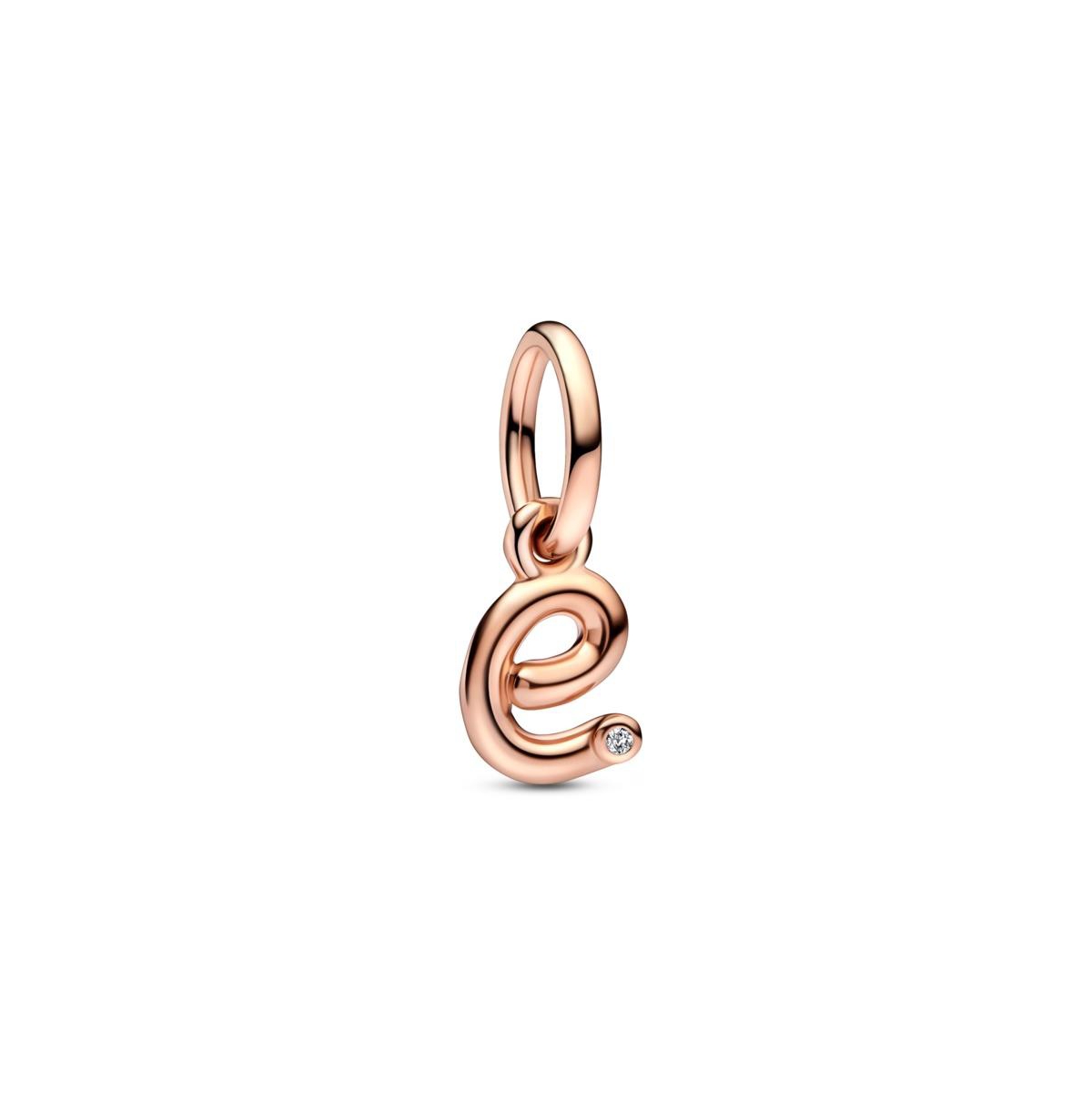 Click here for Pandora 14k Rose Gold-Plated Script Alphabet Dangl... prices