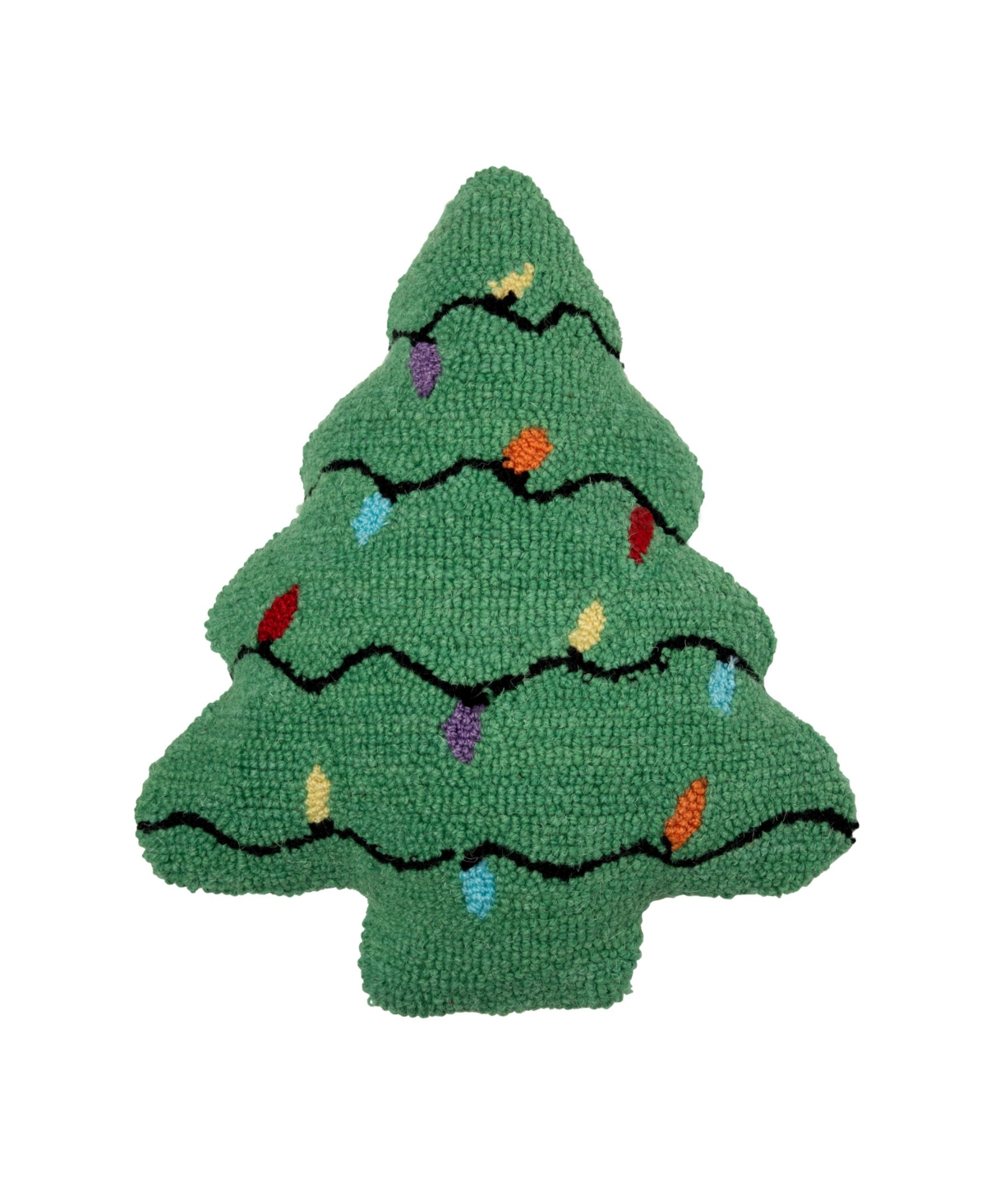 Click here for Christmas Tree Shaped Hooked pillow - Green prices