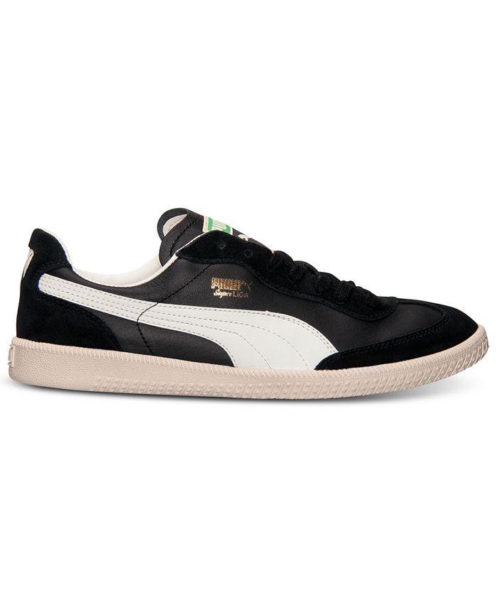 Puma Men's Super Liga OG Retro Casual Sneakers from Finish Line - Macy's