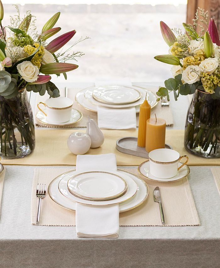 Noritake Haku Set of 4 Dinner Plates, Service For 4 - Macy's
