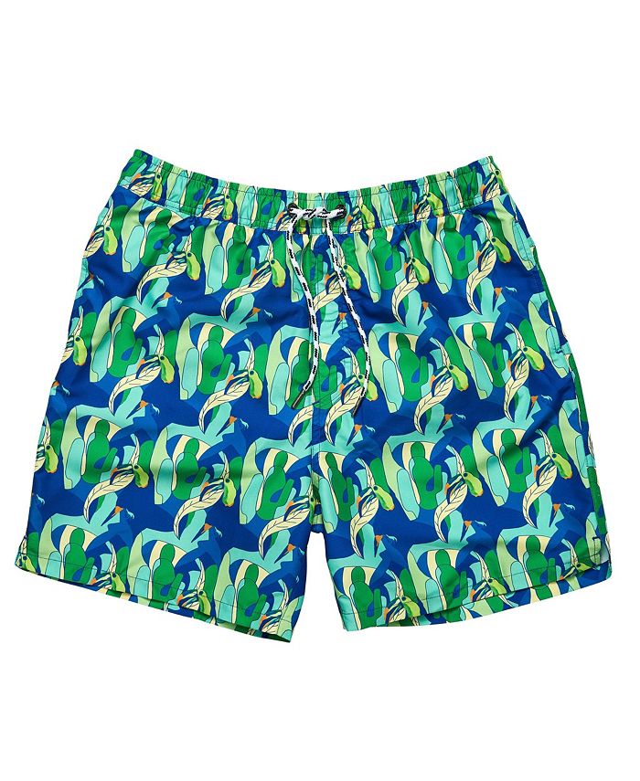 Snapper Rock Men's Toucan Jungle Sustainable Swim Short - Macy's