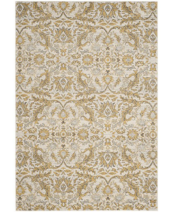 Safavieh Evoke EVK238 Ivory and Gold 10' x 14' Area Rug - Macy's