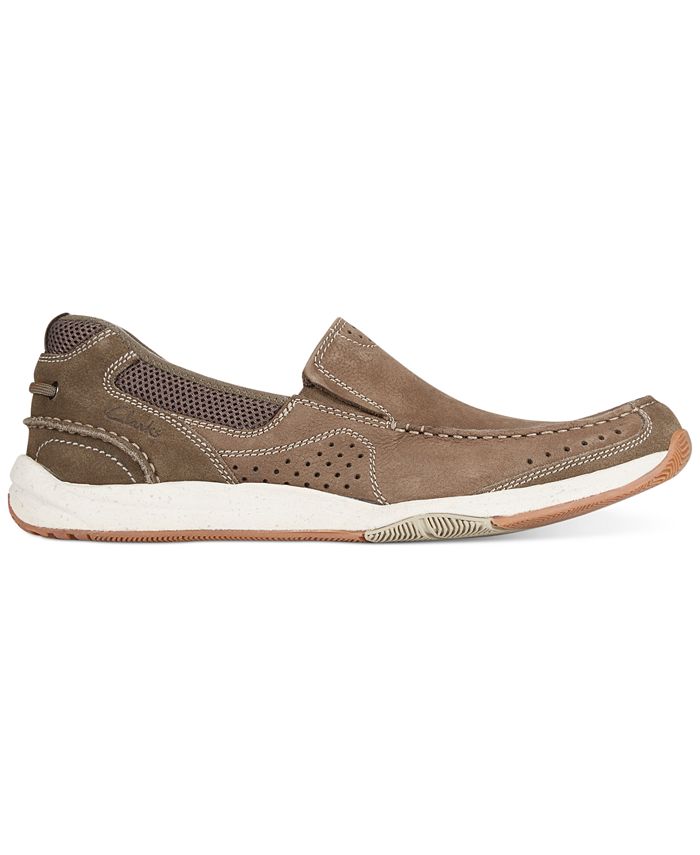 Clarks Men's Allston Free Slip-On Boat Shoes - Macy's