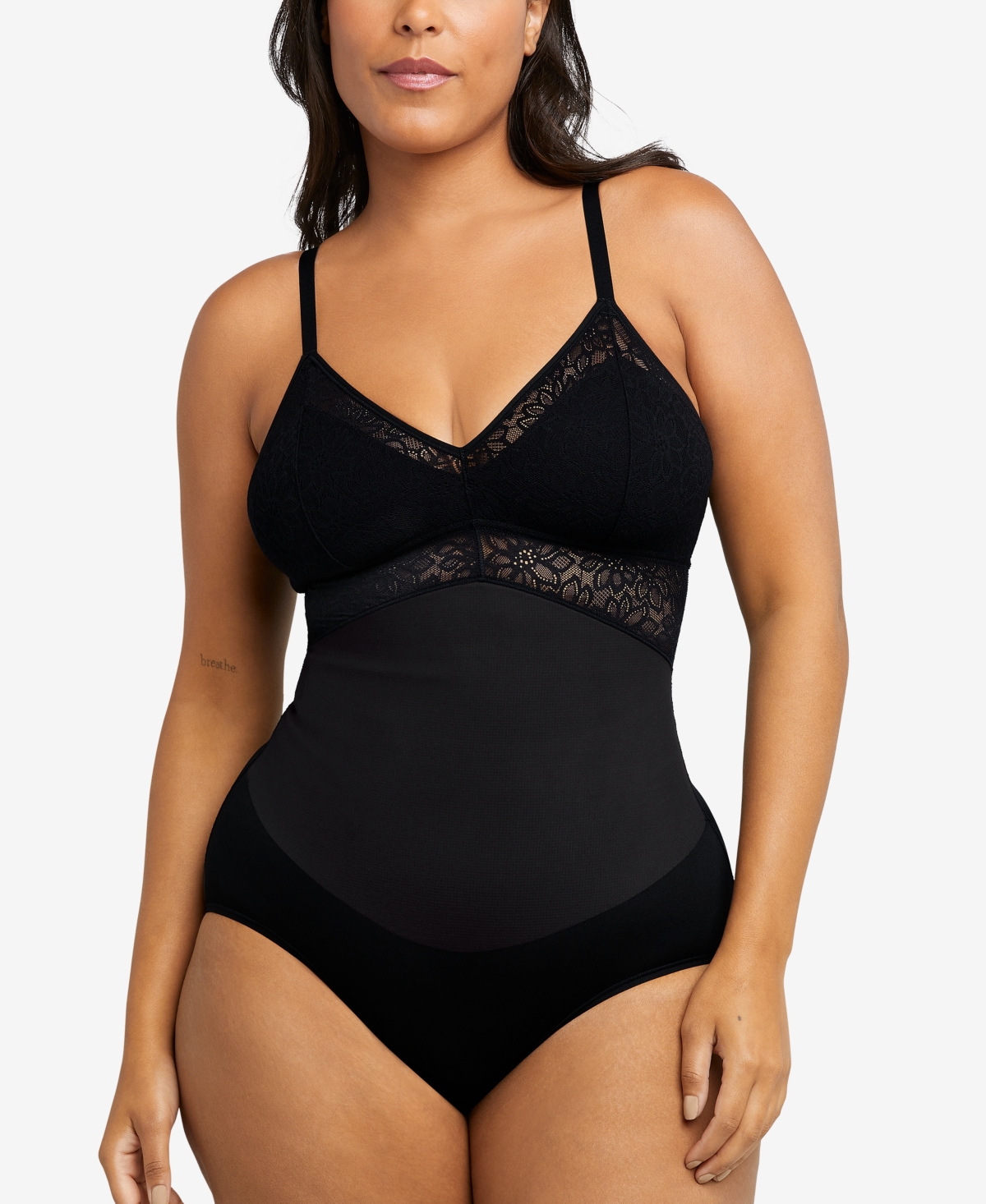 Click here for Maidenform Womens Tame Your Tummy Lace Bodysuit DM... prices
