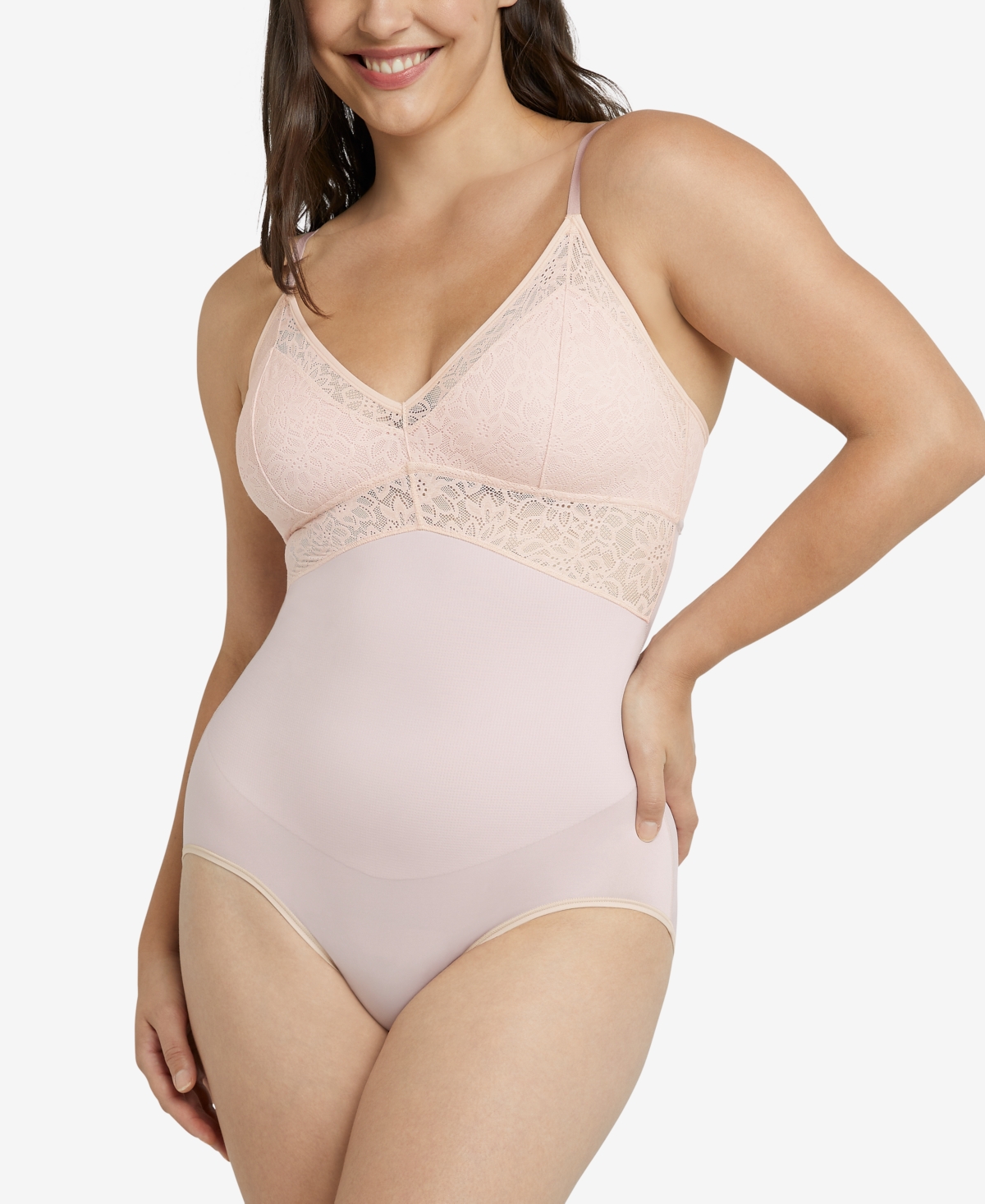 Click here for Maidenform Womens Tame Your Tummy Lace Bodysuit DM... prices