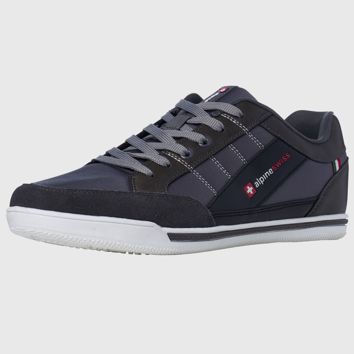 Click here for Alpine Swiss Mens Stefan Retro Sneakers For Men St... prices