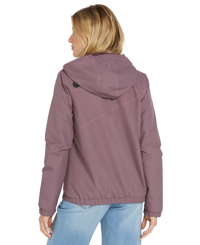 Volcom Juniors' Enemy Stone Windbreaker - Macy's