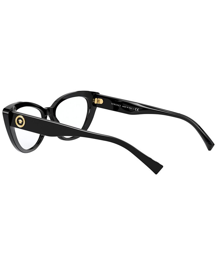 Versace VE3286 Women's Cat Eye Eyeglasses - Macy's