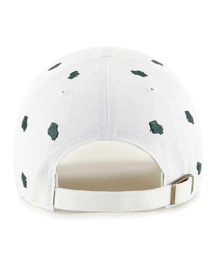 '47 Brand Men's and Women's White Green Bay Packers Confetti Clean Up ...