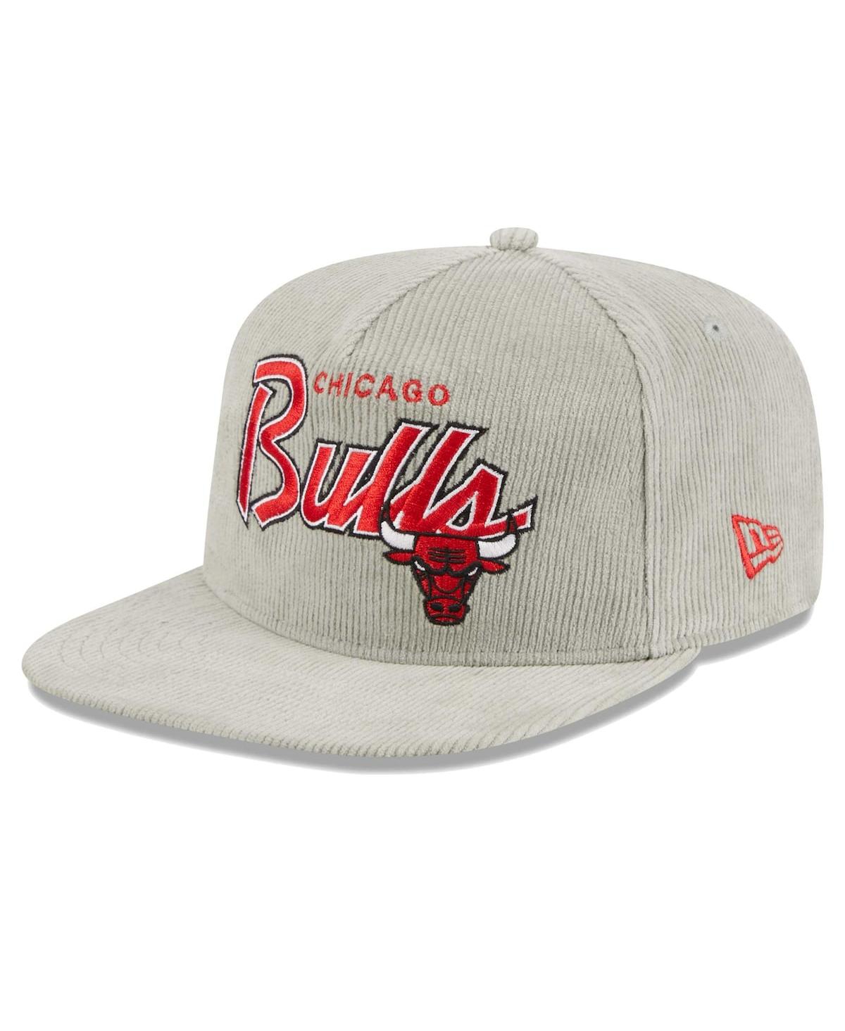 Click here for Mens New Era Gray Chicago Bulls The Golfer Corduro... prices