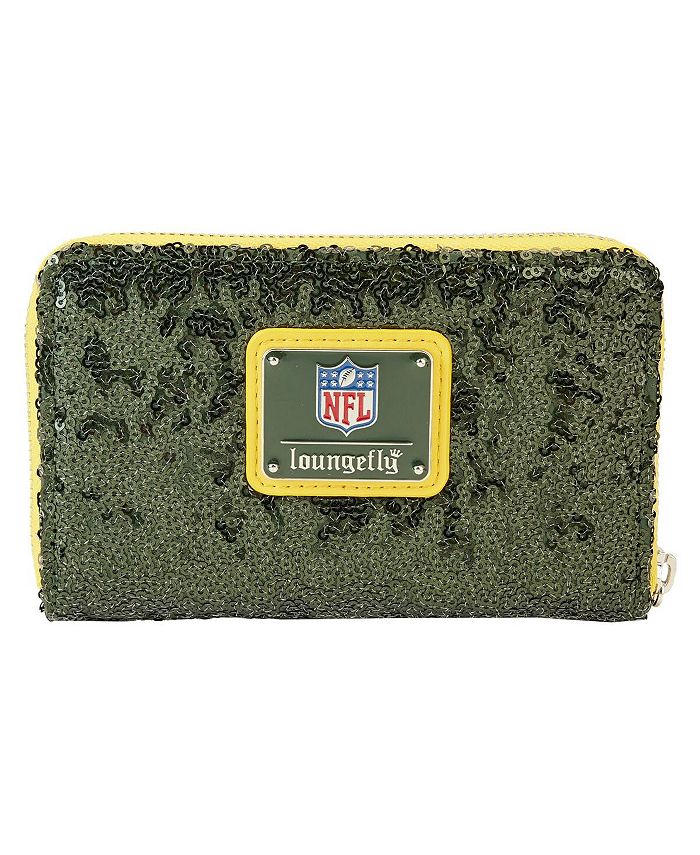 Loungefly Women's Green Bay Packers Sequin Zip-Around Wallet - Macy's