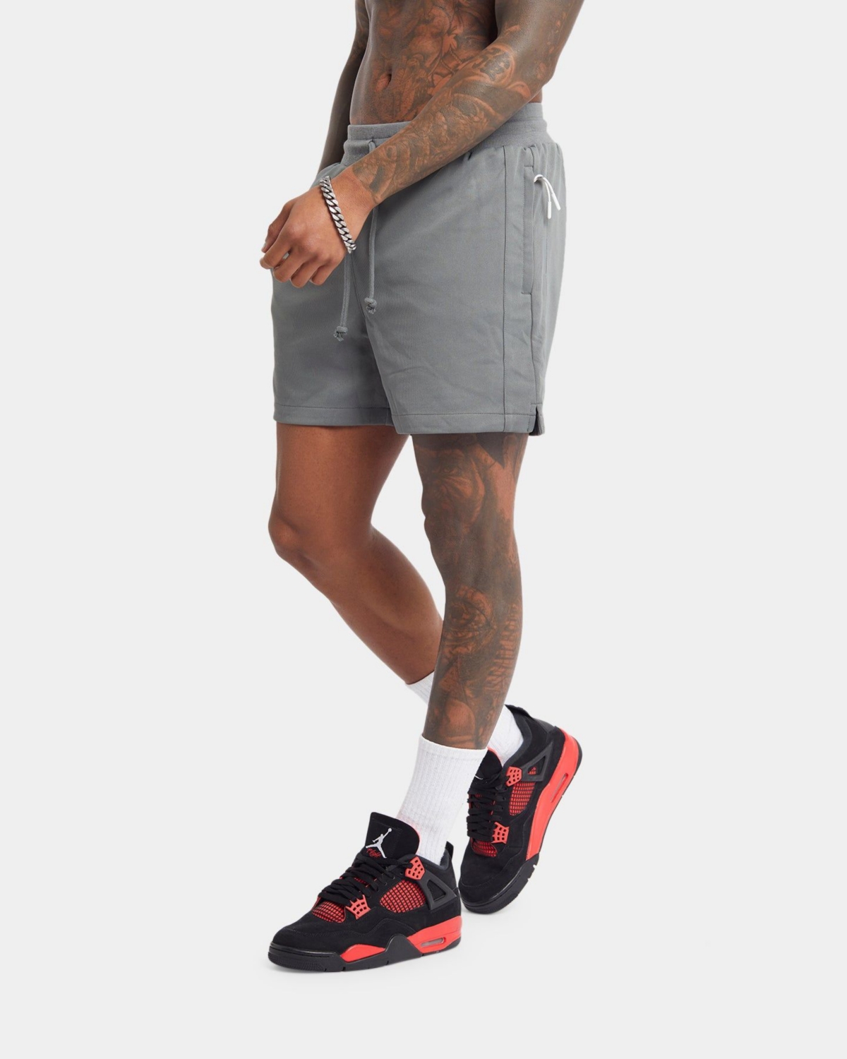 Click here for Xxiii Mens Jonas Knit Shorts - Dark grey prices