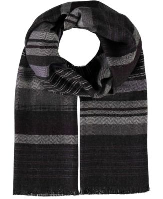 V. Fraas Men's Horizontal Stripe Scarf - Macy's