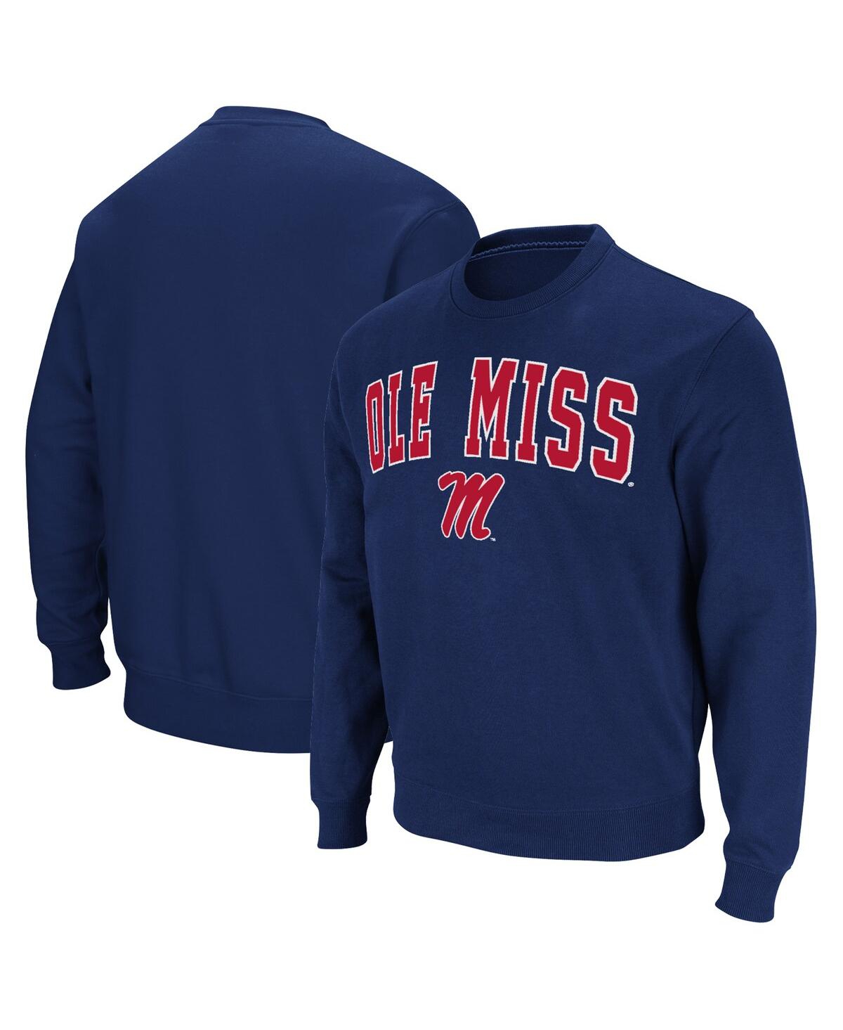 Click here for Mens Colosseum Navy Ole Miss Rebels Arch & Logo Pu... prices