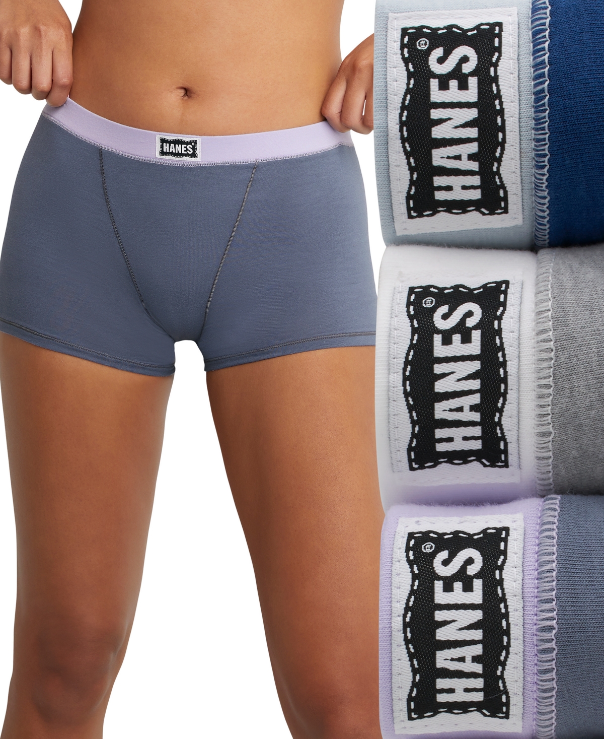 Click here for Hanes Womens 3-Pk. Originals Ultimate Boxer Brief... prices