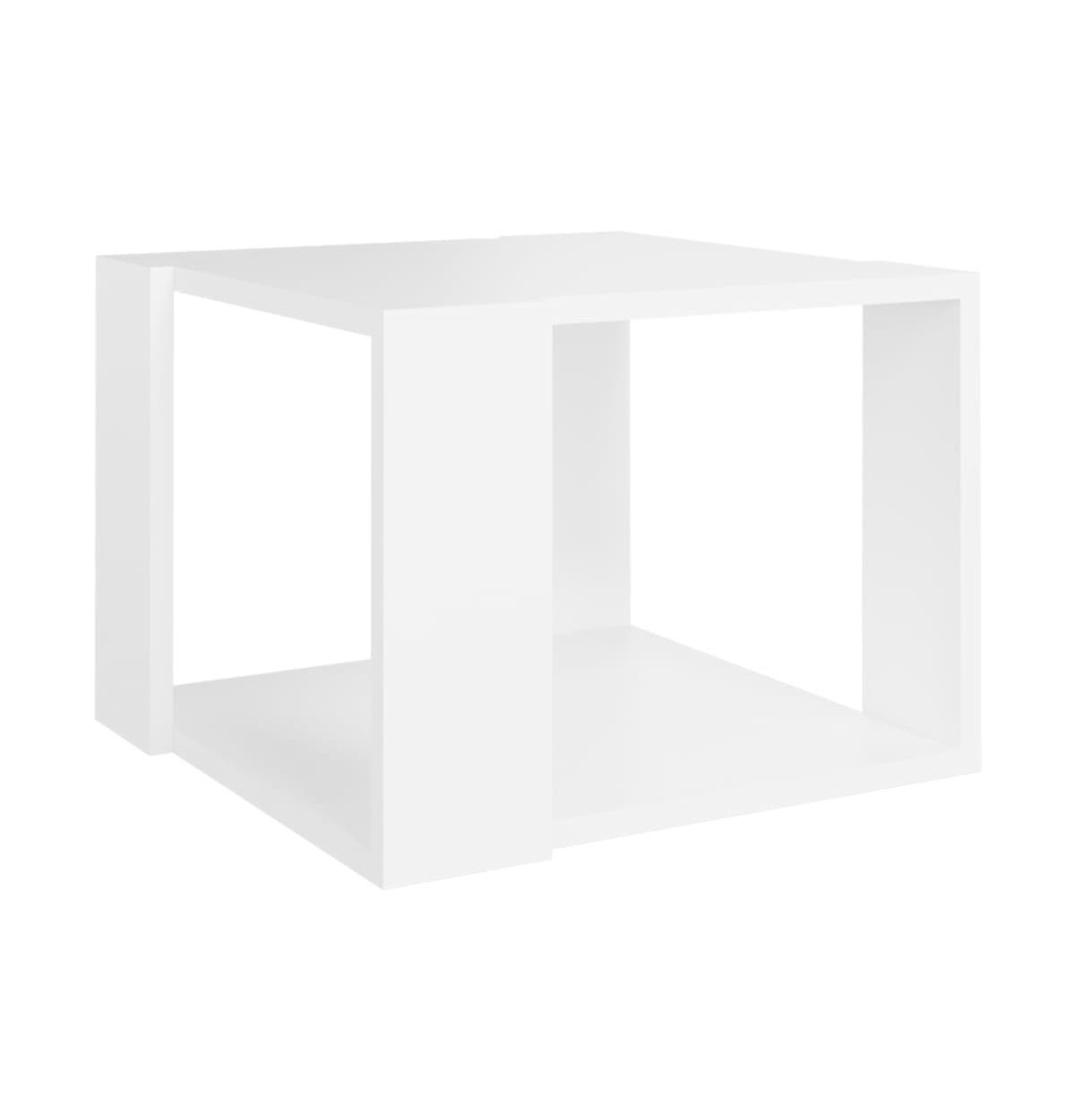 Click here for vidaXL Coffee Table White 15.7x15.7x11.8 Engineere... prices