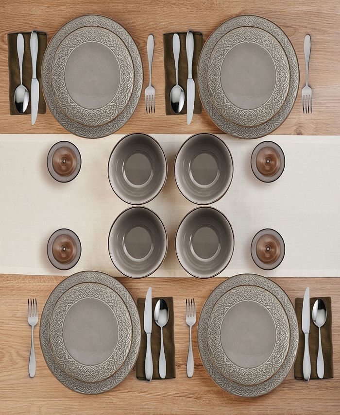 Pfaltzgraff Emma 12-Pc Dinnerware Set, Service for 4 - Macy's