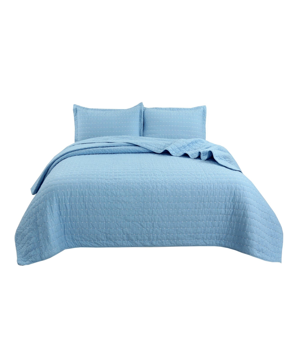 Click here for MarCielo 3 Pcs 100 Cotton Oversized Bedspread Set... prices