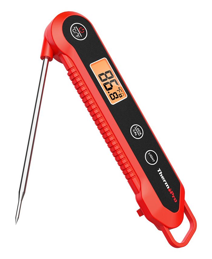 ThermoPro Pack of 1 TP03HW Water-Resistant Digital Instant Read Meat ...