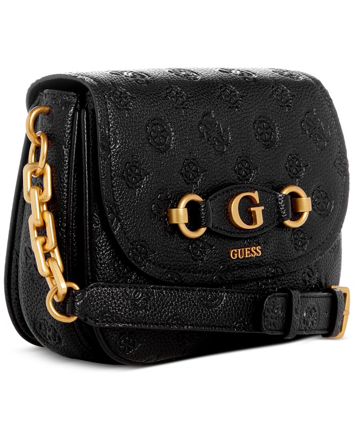 GUESS Izzy Peony Triple Compartment Flap - Macy's