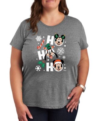 Hybrid Apparel Plus Size Disney Ho Ho Ho Graphic T-shirt - Macy's